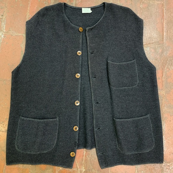 Vintage | Sweaters | Vintage Italian Sweater Vest Cardigan | Poshmark